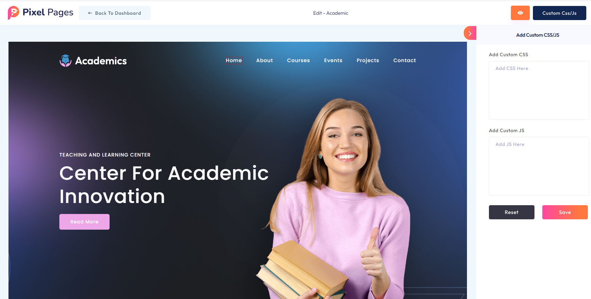 Pixel Pages Documentation